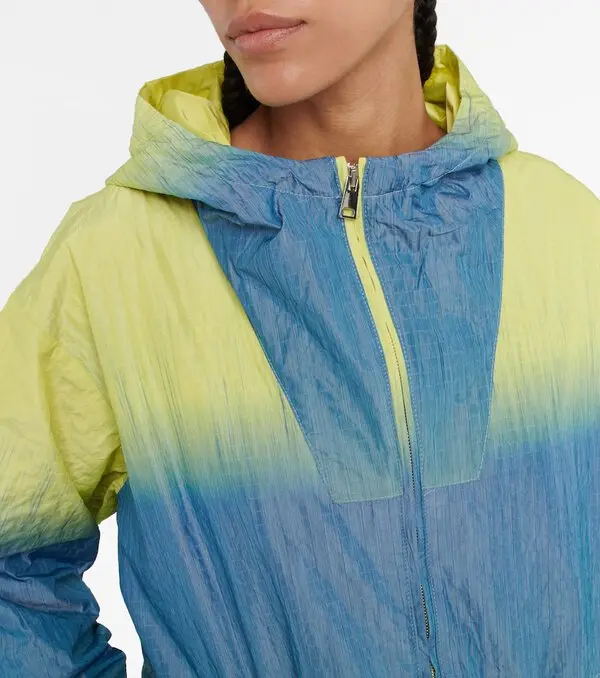 Tory Burch Gradient Hooded Jacket