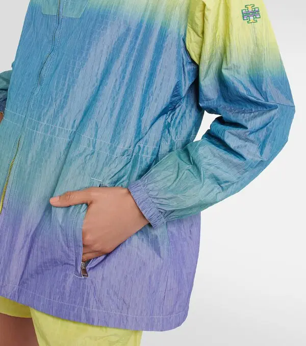 Tory Burch Gradient Hooded Jacket
