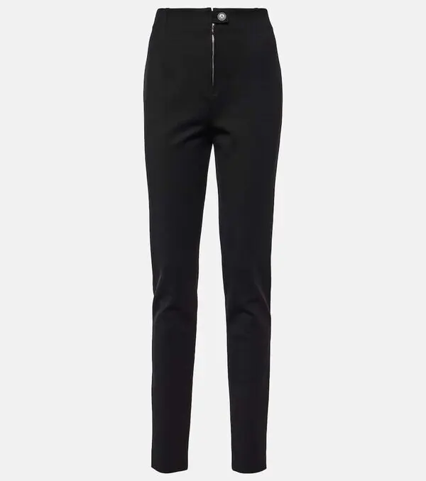Alaïa High-rise Gabardine Leggings