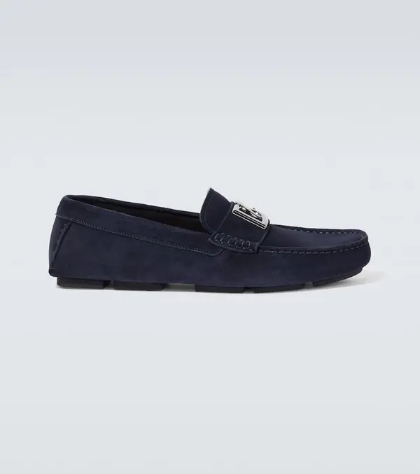 Dolce & Gabbana Dg Suede Loafers