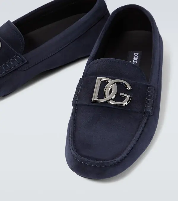 Dolce & Gabbana Dg Suede Loafers