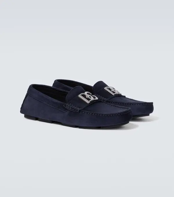 Dolce & Gabbana Dg Suede Loafers