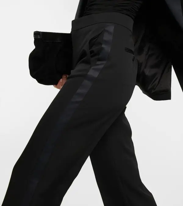 Isabel Marant Scarly Wide-leg Wool Pants