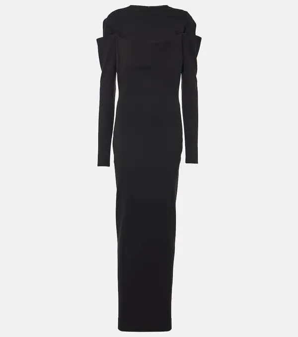 Jacquemus Sabre Jersey Maxi Dress