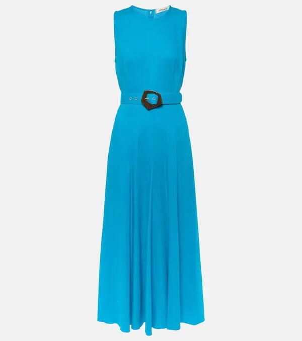 Diane Von Furstenberg Elliot Flared Midi Dress