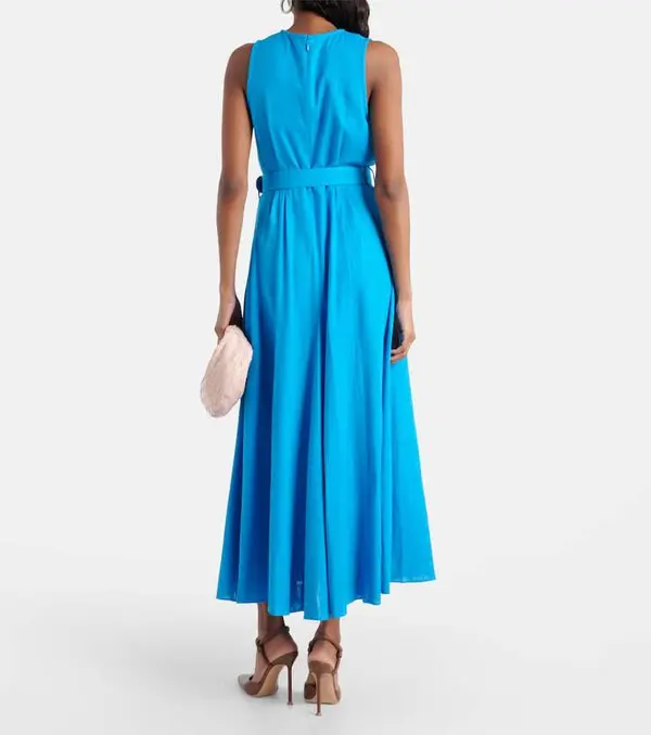 Diane Von Furstenberg Elliot Flared Midi Dress