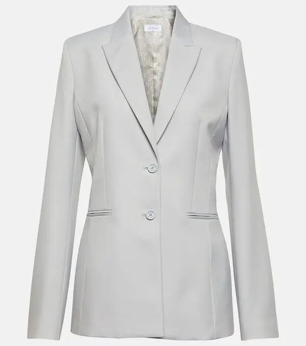 Off-White Corporate Blazer - Blue