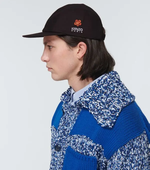 Kenzo Boke Flower Canvas Baseball Cap