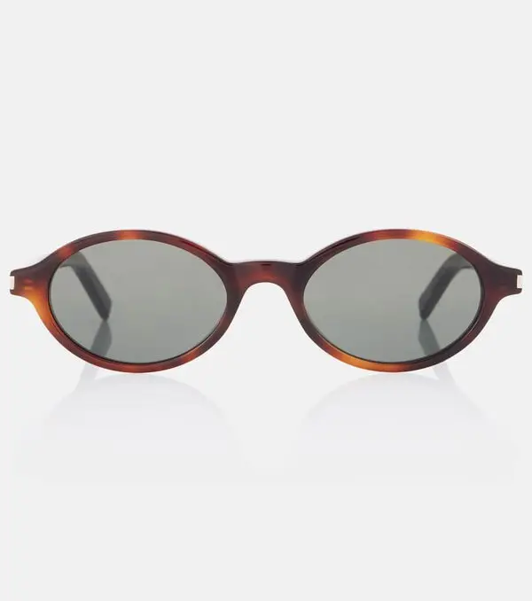 Saint Laurent Sl 751 Jeanne Oval Sunglasses - Brown