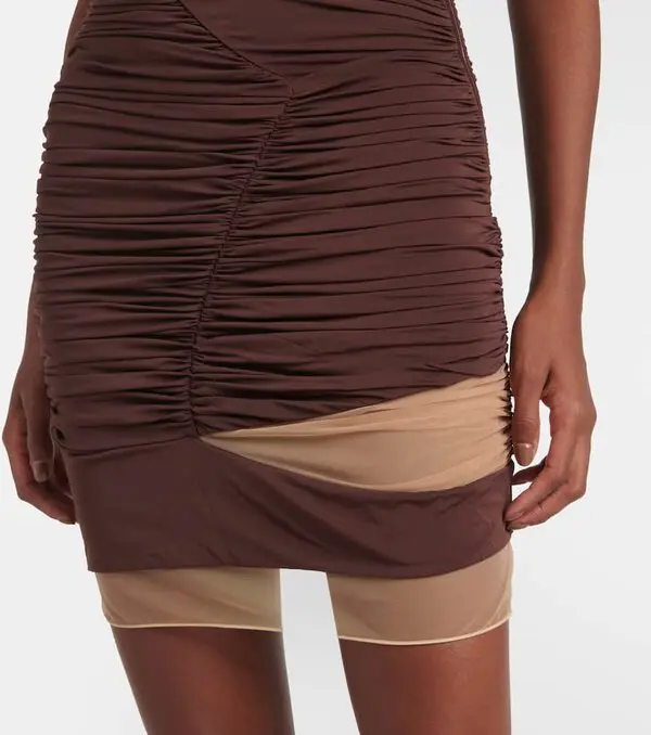 NENSI DOJAKA Draped Minidress