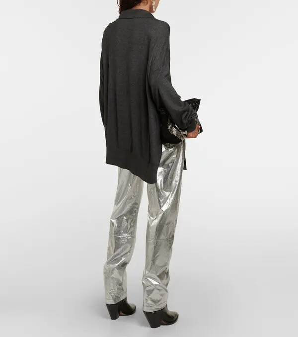 Isabel Marant Étoile Giliane Wool-blend Jersey Sweater