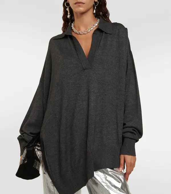 Isabel Marant Étoile Giliane Wool-blend Jersey Sweater