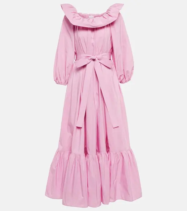 PATOU Off-shoulder Maxi Dress