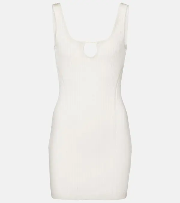 Jacquemus La Mini Robe Sierra Minidress - White