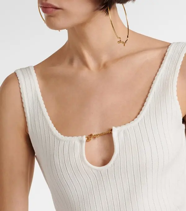Jacquemus La Mini Robe Sierra Minidress - White