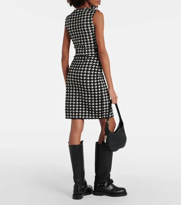 Burberry Checked Mini Dress