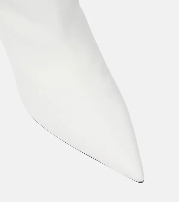 Attico Cheope Leather Over-the-knee Boots - White