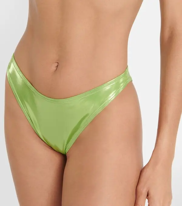 REINA OLGA Coolio Lame Bikini Bottoms