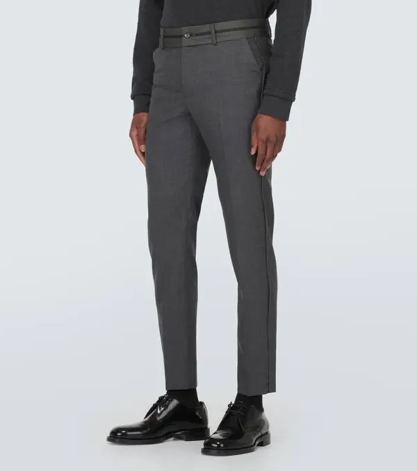 UNDERCOVERISM Wool Slim Trousers - Grey