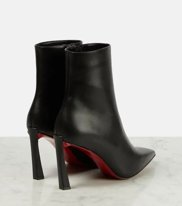 CHRISTIAN LOUBOUTIN Condora 85 Leather Ankle Boots