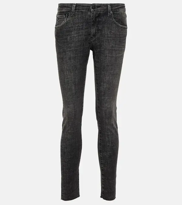 Ag The Legging Ankle Skinny Jeans - Grey