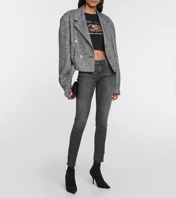 Ag The Legging Ankle Skinny Jeans - Grey