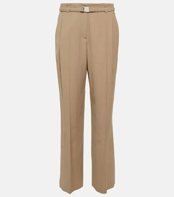 Brunello Cucinelli High-rise Straight Pants