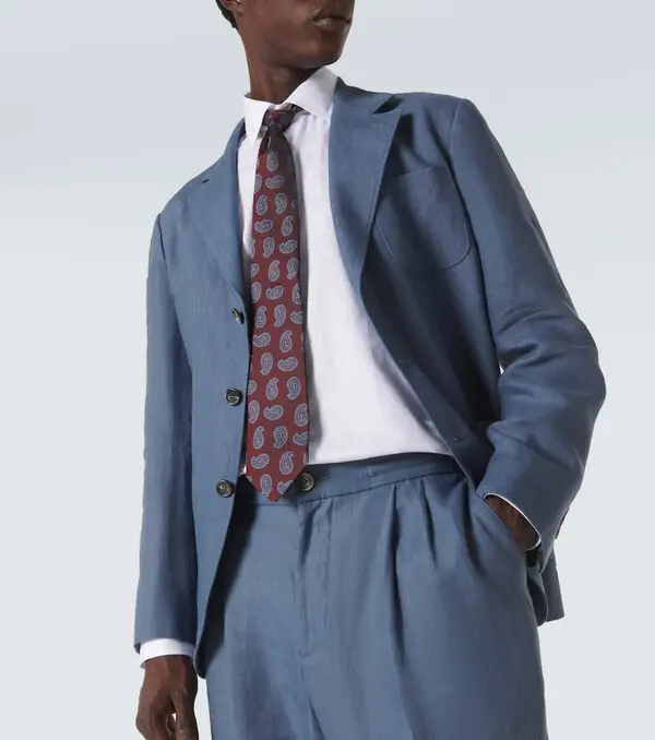 Etro Paisley Jacquard Cotton Shirt
