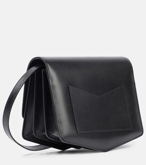 Alaïa Le Papa Large Leather Crossbody Bag - Black