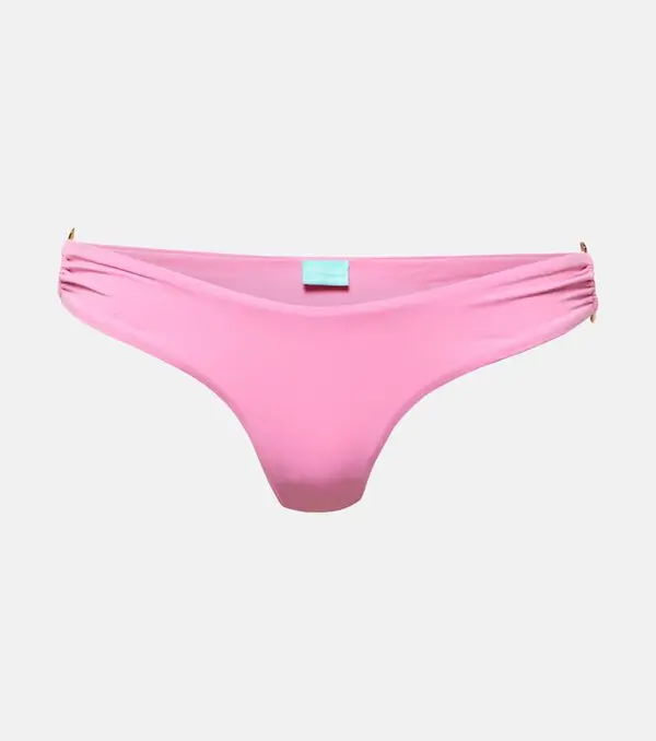 Melissa Odabash Hamburg Ring Bikini Bottom - Pink