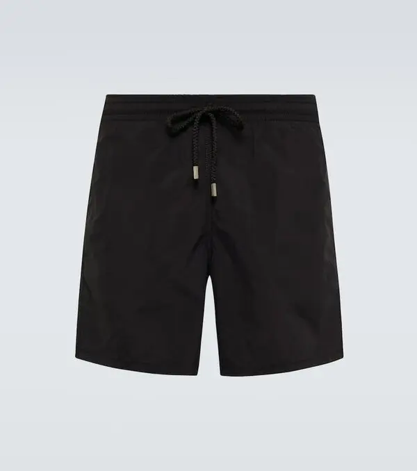 Vilebrequin Moorea Technical Fabric Swim Shorts - Black