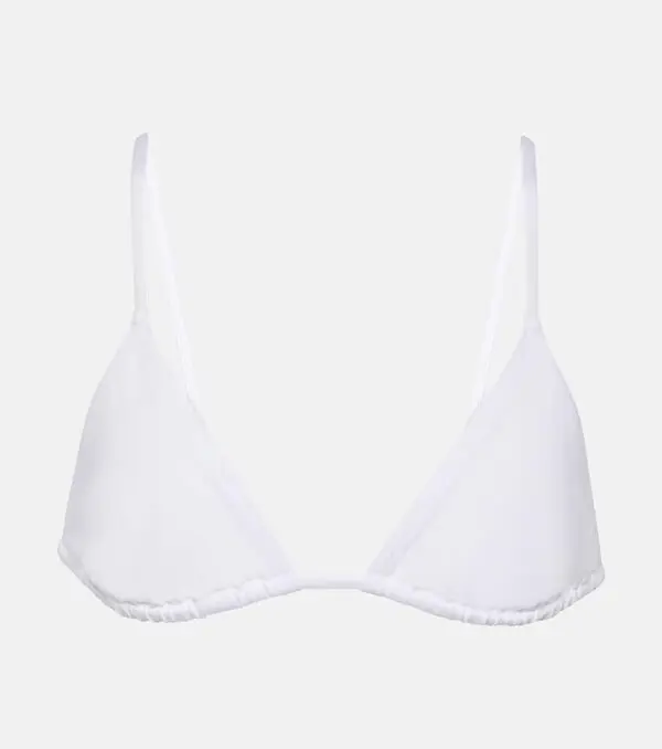 ERES Mouna Triangle Bikini Top - White