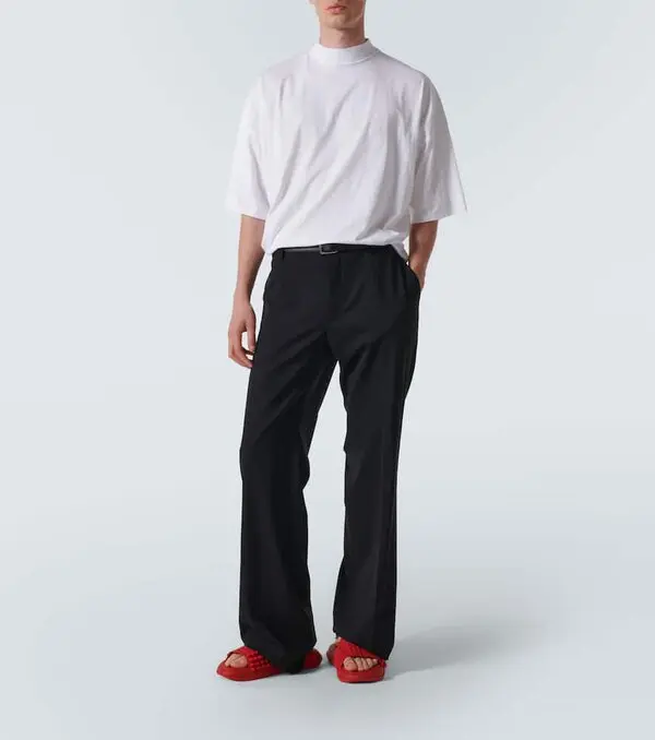 CHRISTIAN LOUBOUTIN Take It Easy Embellished Rubber Slides