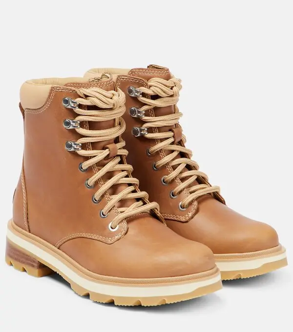 Sorel Torino Park Leather Ankle Boots