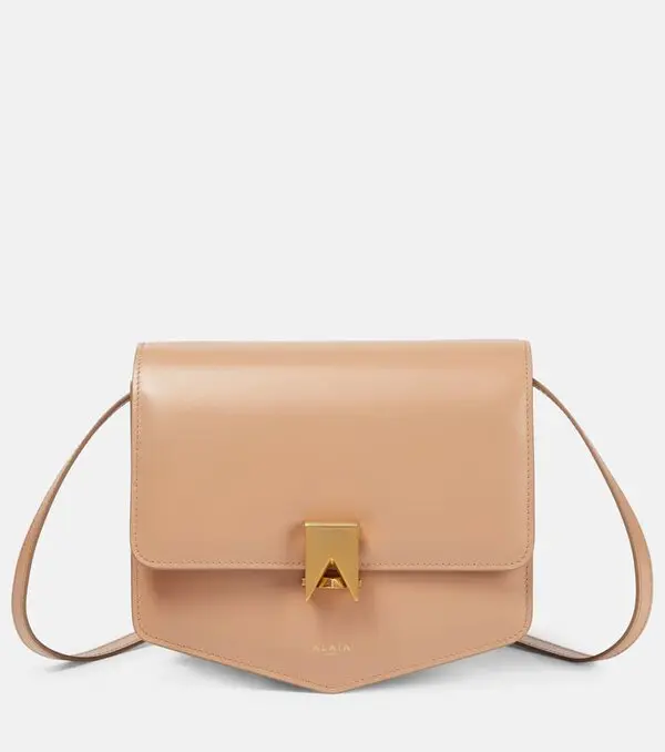 Alaïa Le Papa Large Leather Crossbody Bag - Pink