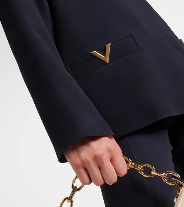 Valentino Garavani Vgold Cady Couture Top