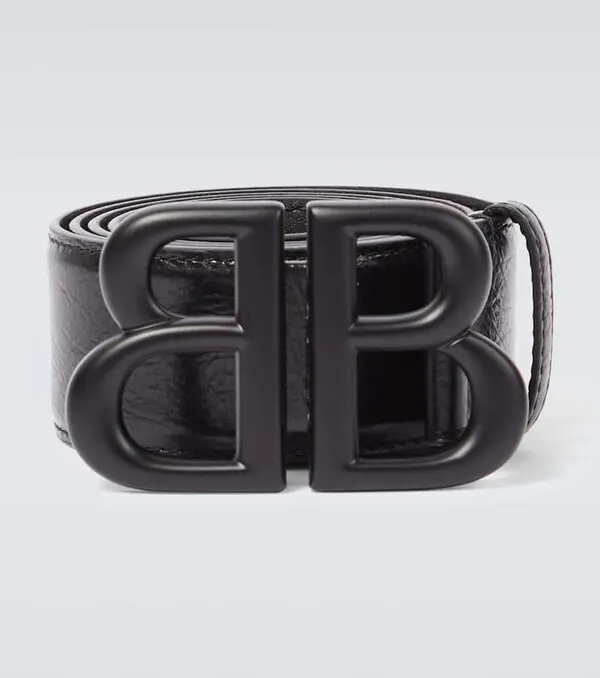 Balenciaga Monaco Bb Leather Belt