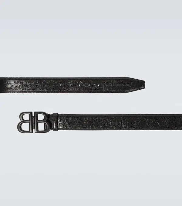 Balenciaga Monaco Bb Leather Belt