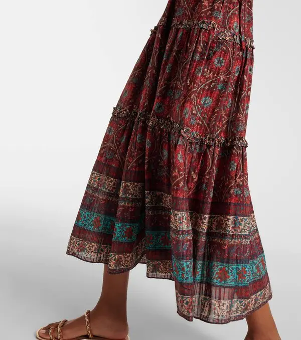 Ulla Johnson Rosa Printed Midi Dress
