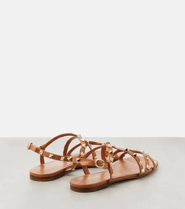 Valentino Garavani Rockstud Leather Sandals