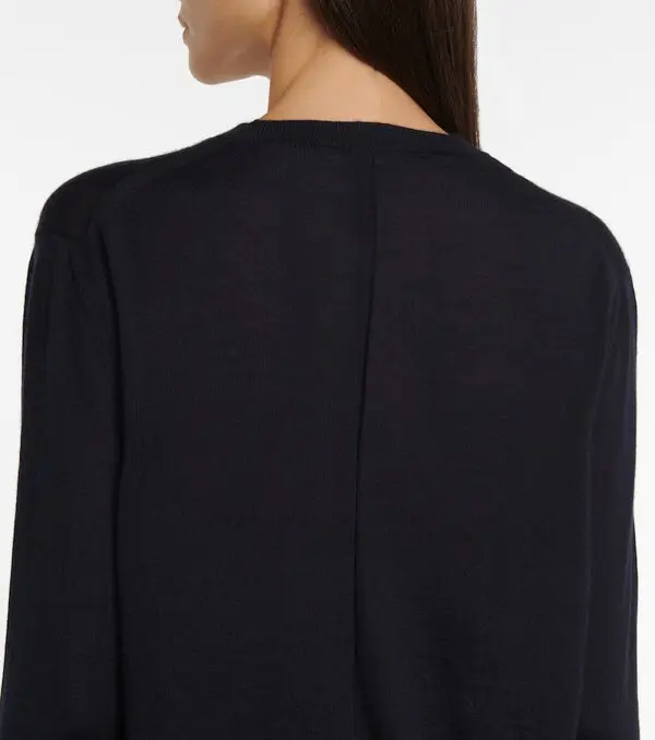 THE ROW Battersea Cashmere Cardigan - Blue