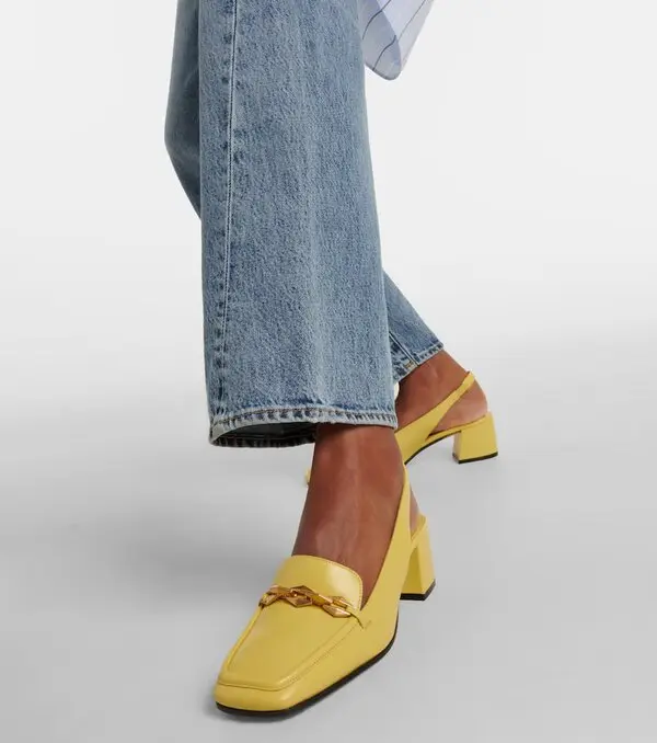 JIMMY CHOO Diamond Tilda Slingback Pumps - Yellow