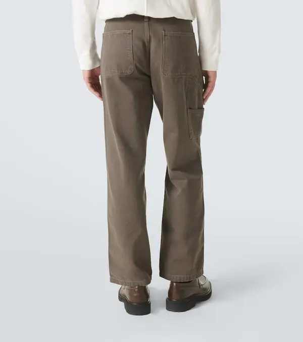 FRAME Workwear Canvas Straight Pants
