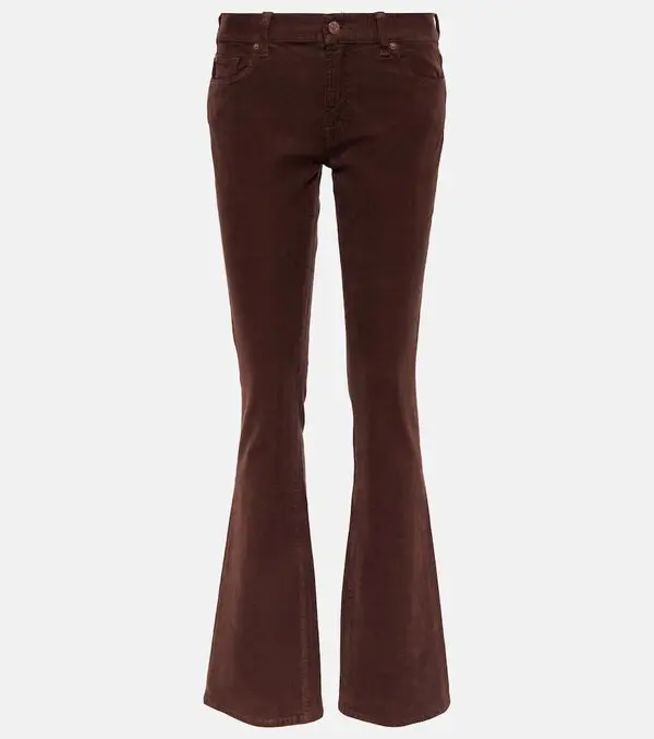 7 For All Mankind Mid-rise Flared Jeans