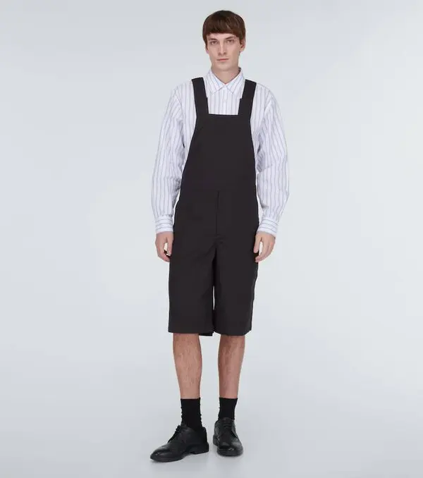 Comme Des Garçons Cotton Twill Overalls