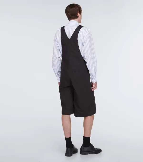 Comme Des Garçons Cotton Twill Overalls