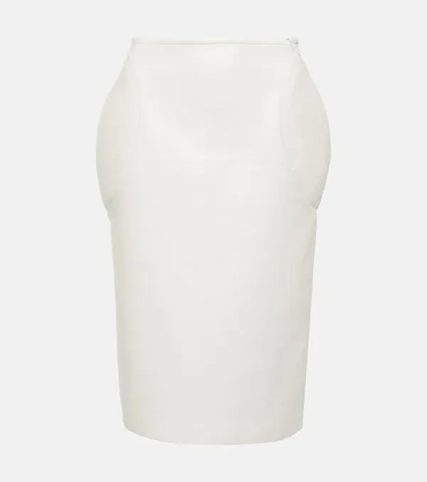 Alaïa Leather Pencil Skirt