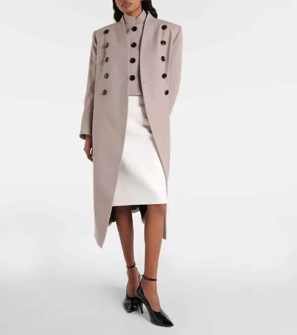 Alaïa Leather Pencil Skirt