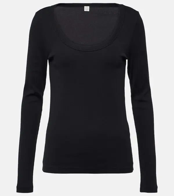 TOTEME Cotton-blend T-shirt