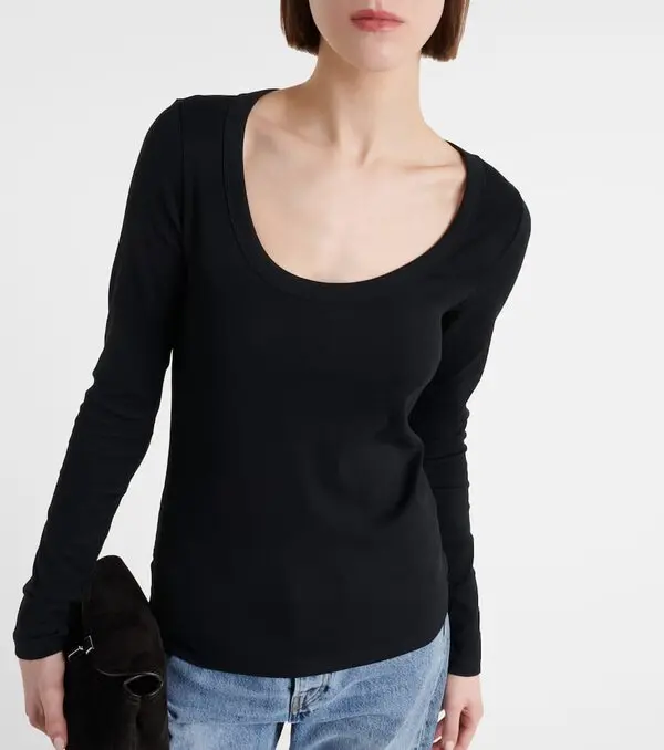 TOTEME Cotton-blend T-shirt